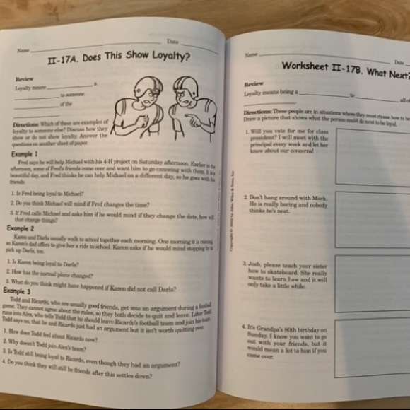 Other Character Building Activities For Kids Ready To Use Character